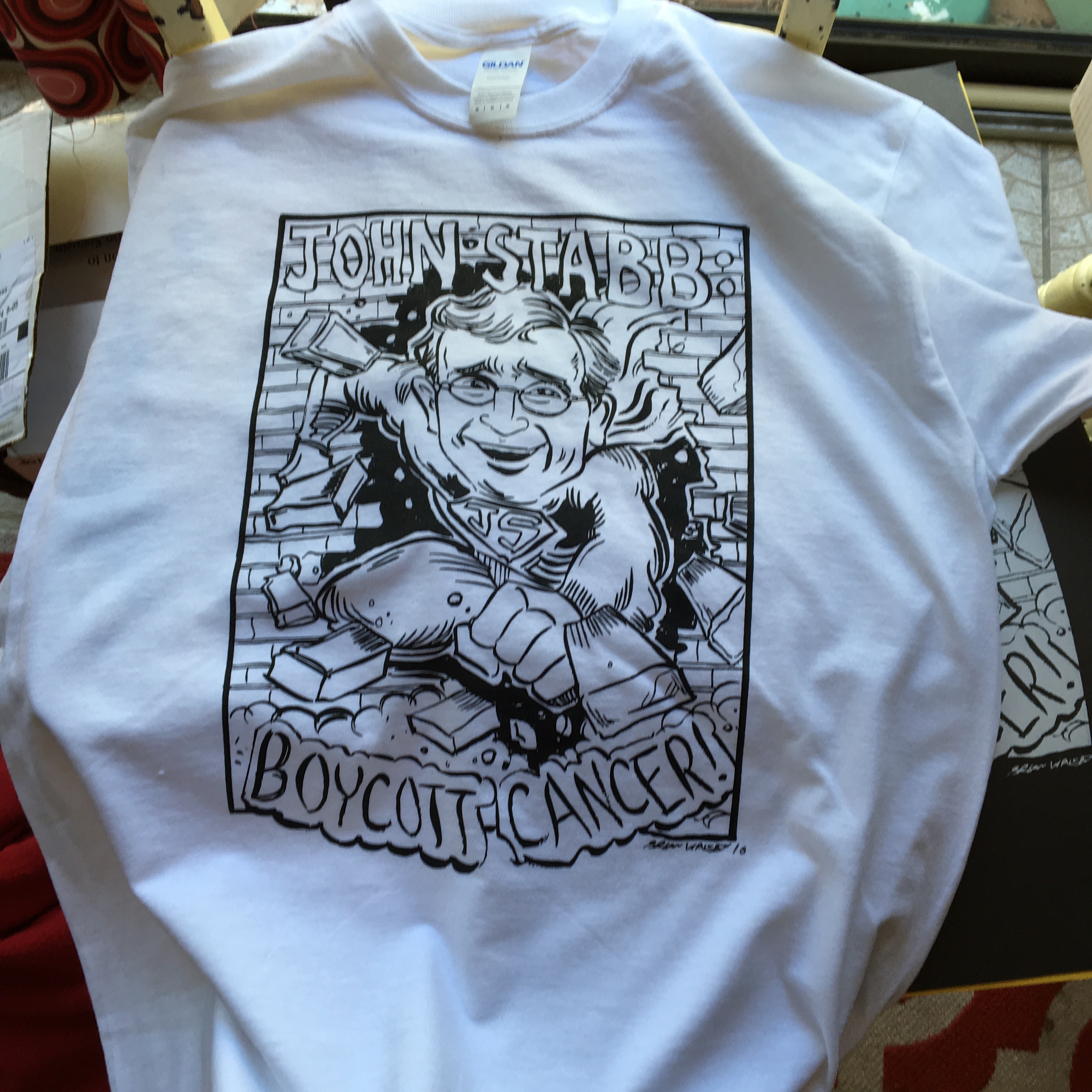 Back at it! Boycott Cancer shirts! | John "Stabb" Schroeder